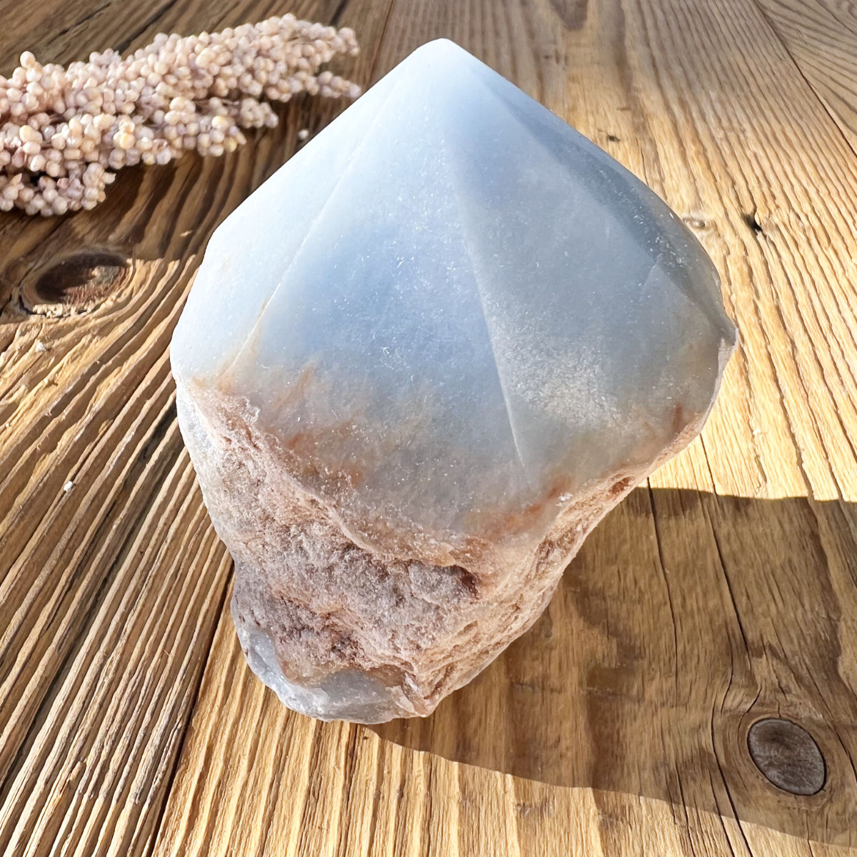 Angelit | Heilstein für Gelassenheit, innere Ruhe & Stabilität – DIY SPIRIT